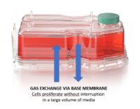 Easy monoclonal antibody production - 1 Litre flask bioreactor